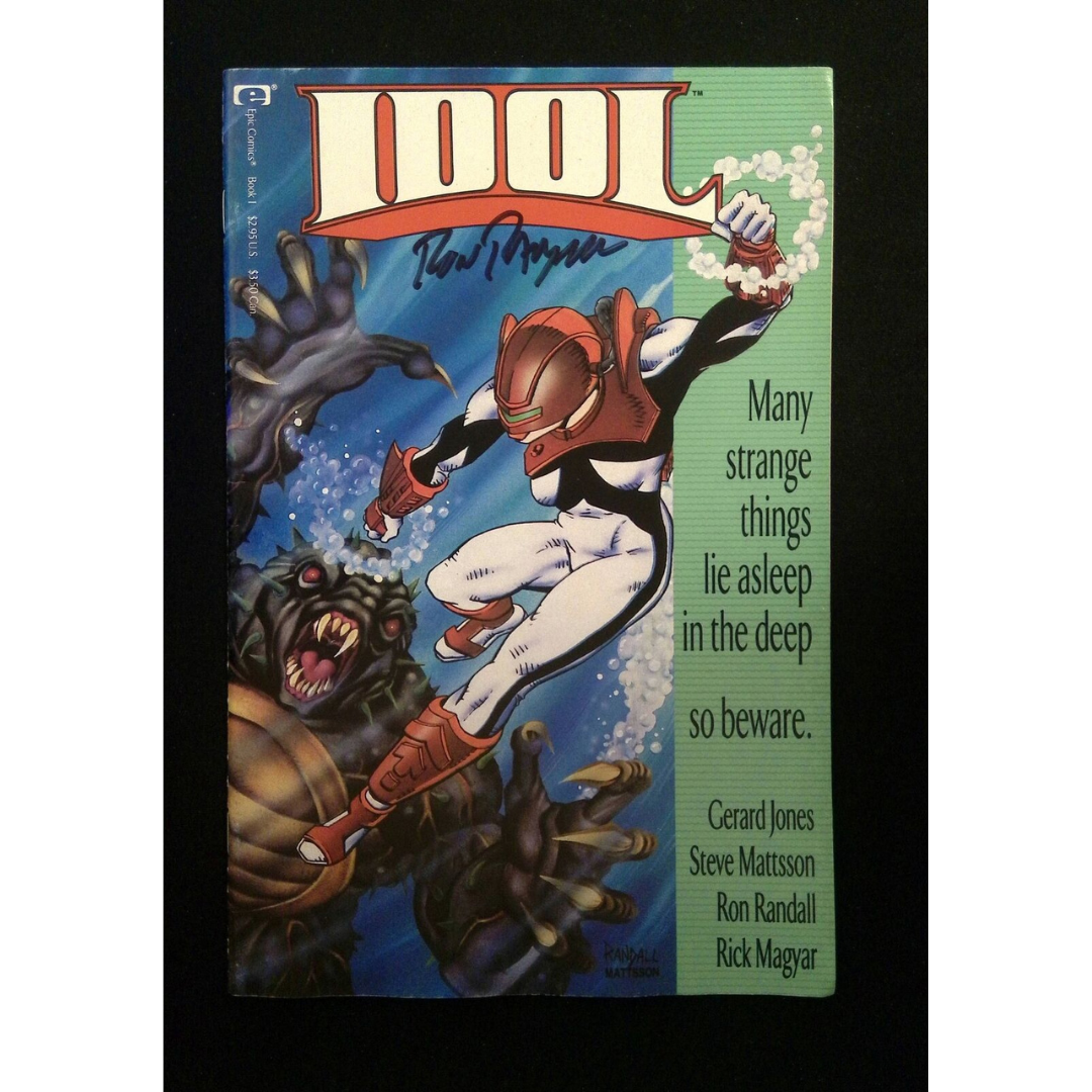 Idol #1 Marvel/Epic Comics 1992 Fn+ Signed By Ron Randall – retroforless
